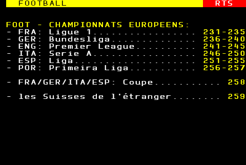 teletext.ch - RTSUn 230